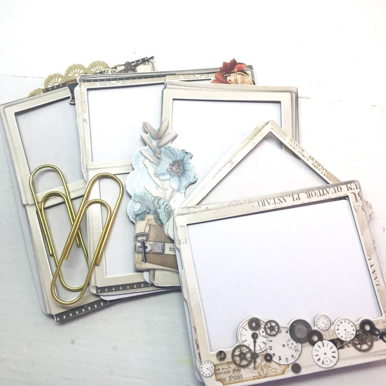 Simple Vintage Ancestry Flip Album - Project Idea - Scrapbook.com