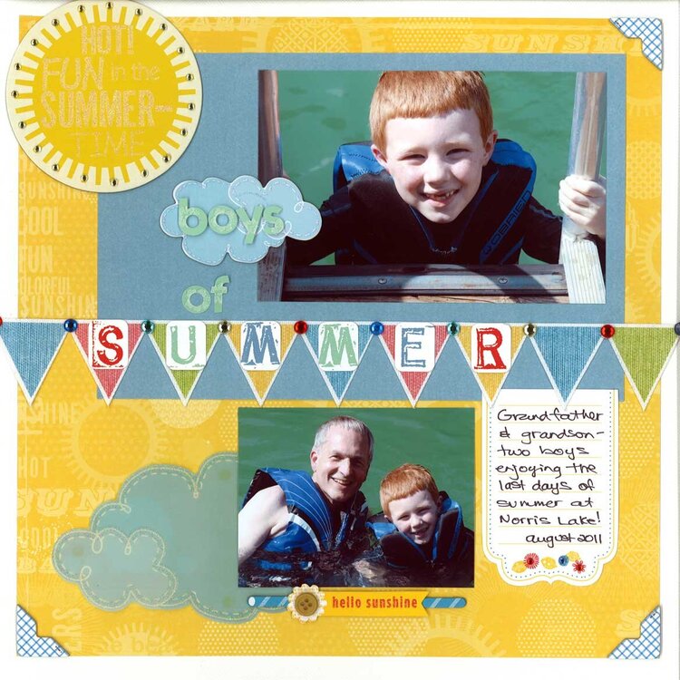 Boys of Summer - Project Idea - Scrapbook.com