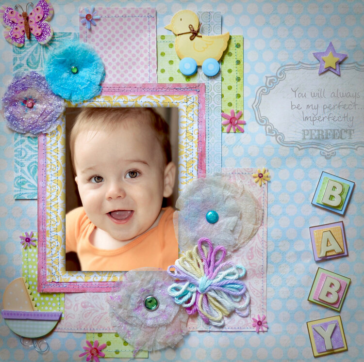 Perfectly Imperfect - Project Idea - Scrapbook.com