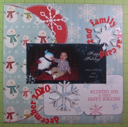 2nd Family Christmas Card - Project Idea - Scrapbook.com