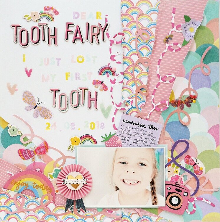 Dear tooth fairy - Project Idea - Scrapbook.com