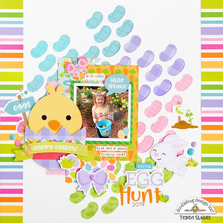 Egg Hunt Layout **Doodlebug Design** - Project Idea - Scrapbook.com