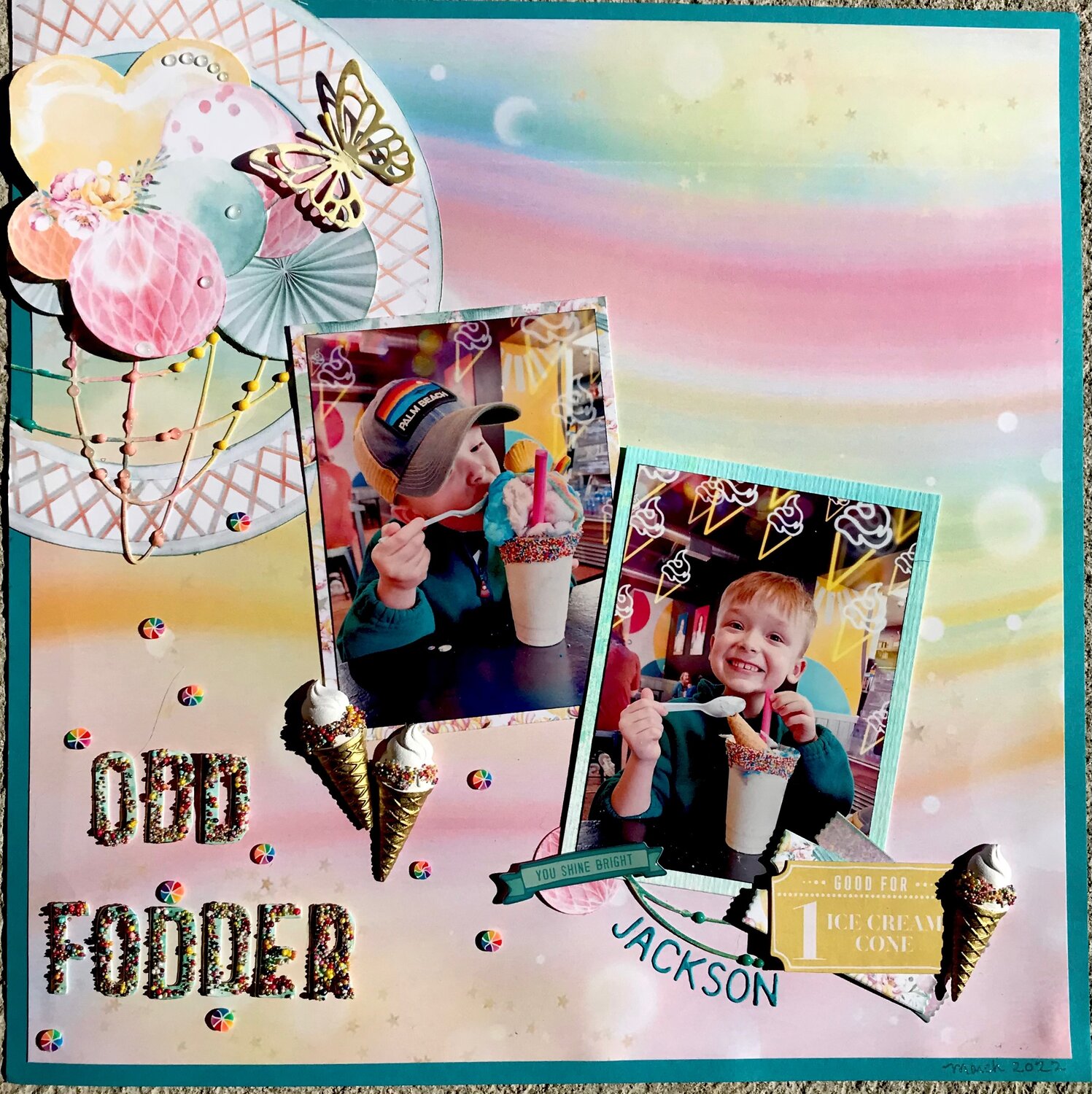 Odd Fodder - Project Idea - Scrapbook.com
