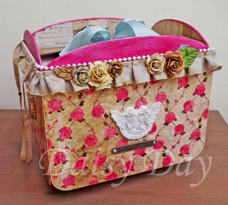 Little Angel Storage Box With Wheels - Project Idea - Scrapbook.com