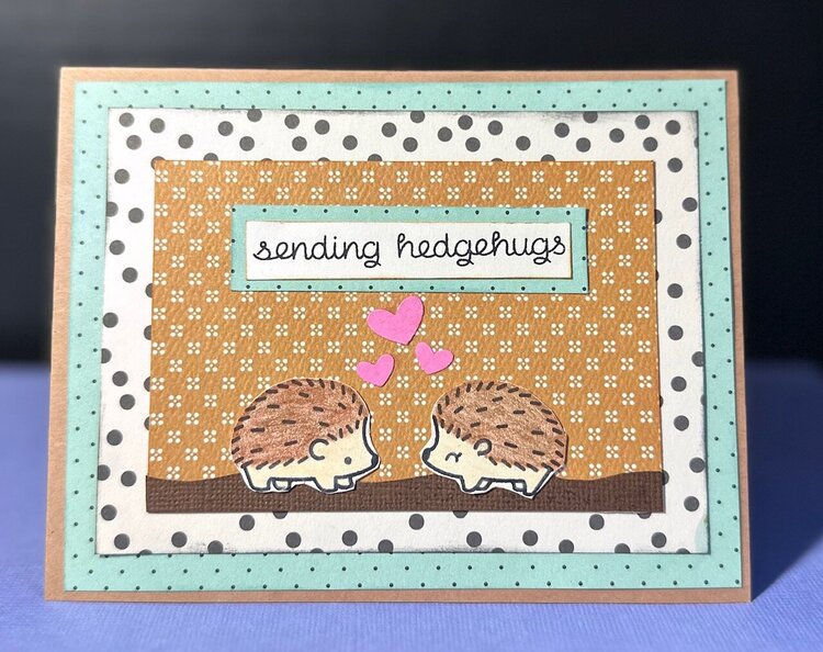 Sending Hedgehugs - Project Idea - Scrapbook.com