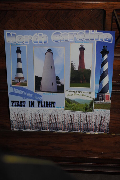 North Carolina Lighthouses - Project Idea - Scrapbook.com