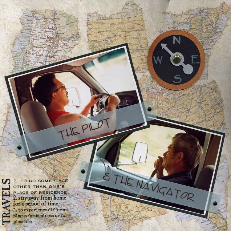 Pilot and Navigator - Project Idea - Scrapbook.com