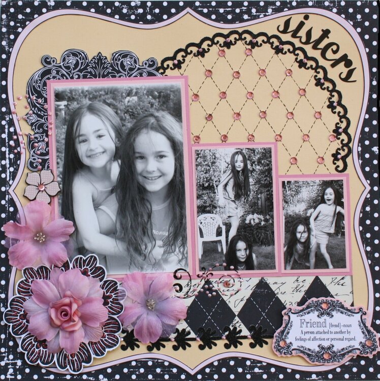 Sisters **MY CREATIVE SCRAPBOOK KIT** - Project Idea - Scrapbook.com