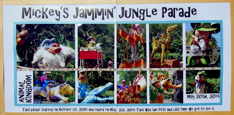 Mickey's Jammin' Jungle Parade - Project Idea - Scrapbook.com