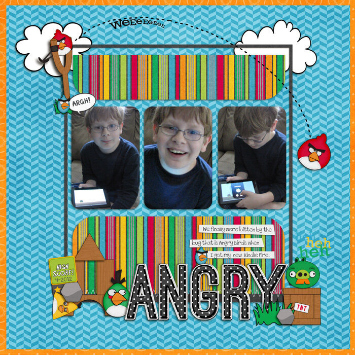 we're all a little bit ANGRY now! - Project Idea - Scrapbook.com
