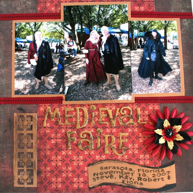 Medieval Faire - Project Idea - Scrapbook.com