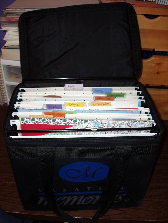 My new filing system - Project Idea - Scrapbook.com