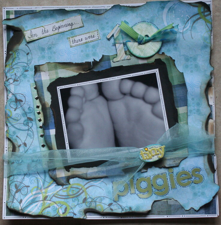 Ten Tiny Piggies - Project Idea - Scrapbook.com