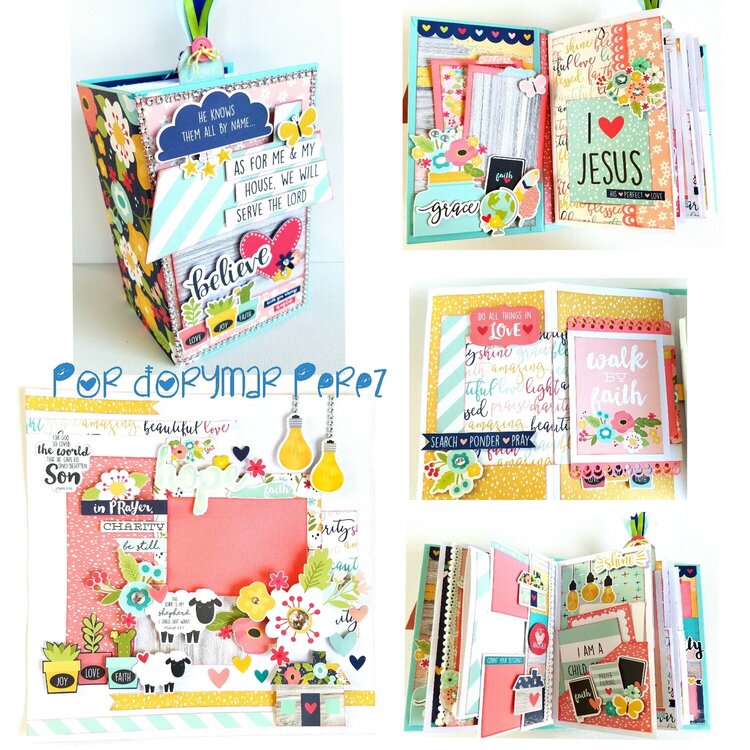 FAITH Mini Album & Layout - Project Idea - Scrapbook.com