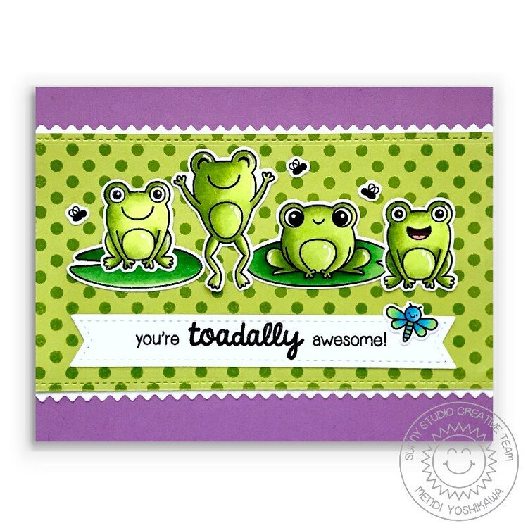 Sunny Studio Stamps Feeling Froggy Card by Mendi Yoshikawa - Project ...