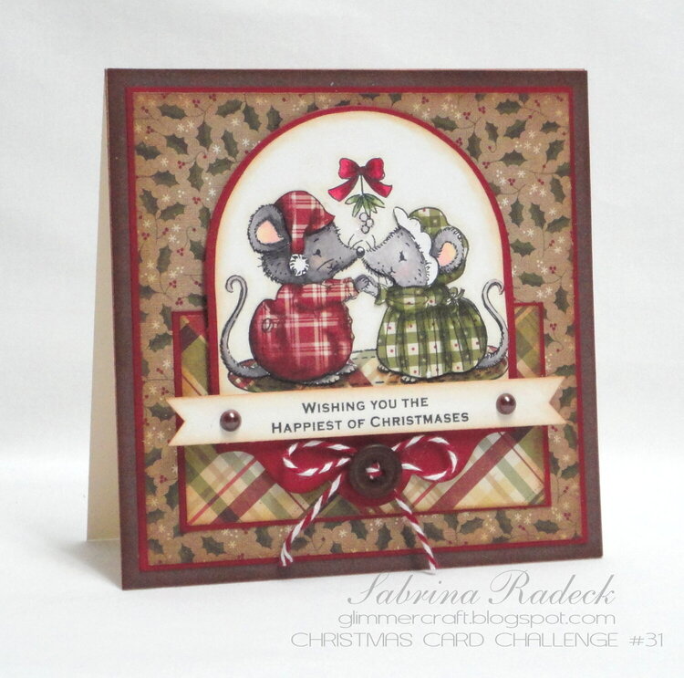 Christmas Mice - DT SCCC#31 - Project Idea - Scrapbook.com