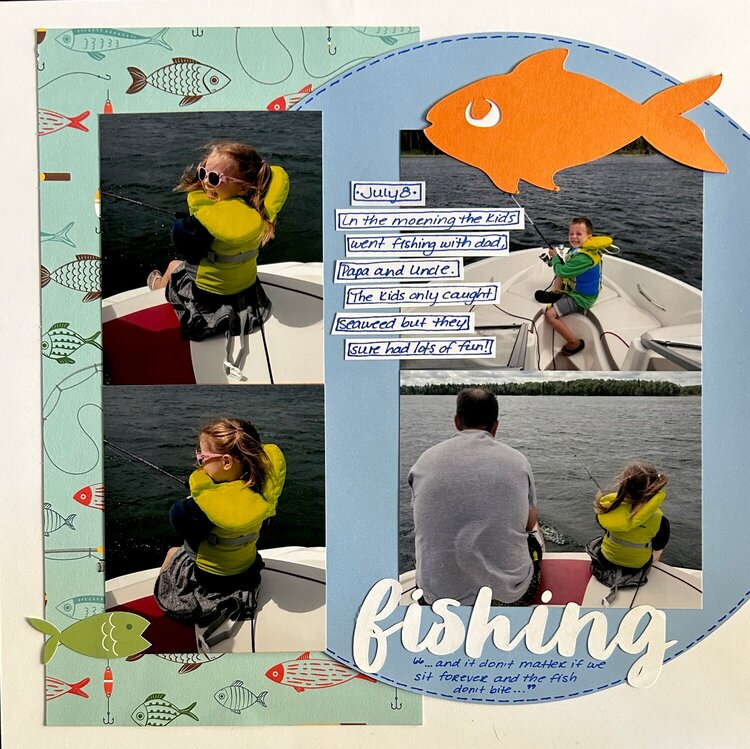 Fishing - Project Idea - Scrapbook.com