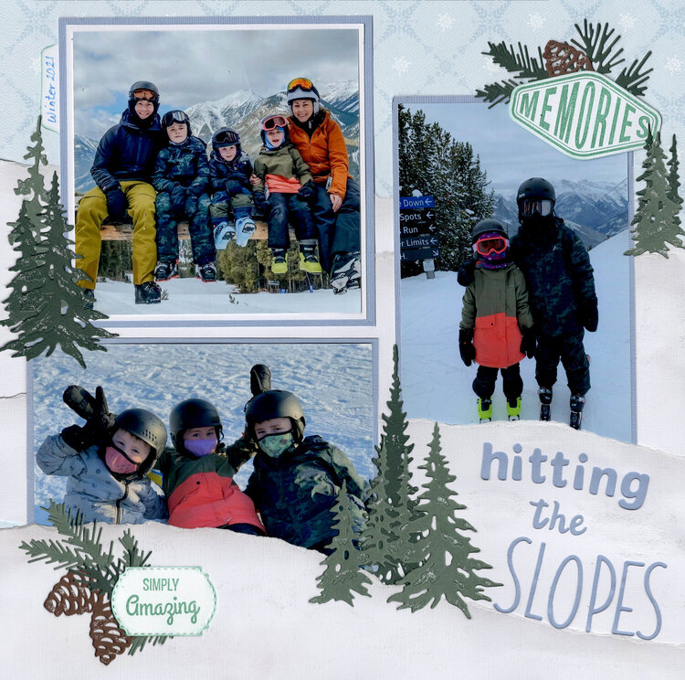Hitting the Slopes - Project Idea - Scrapbook.com