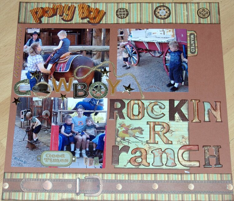 Rockin R Ranch p1 - Project Idea - Scrapbook.com