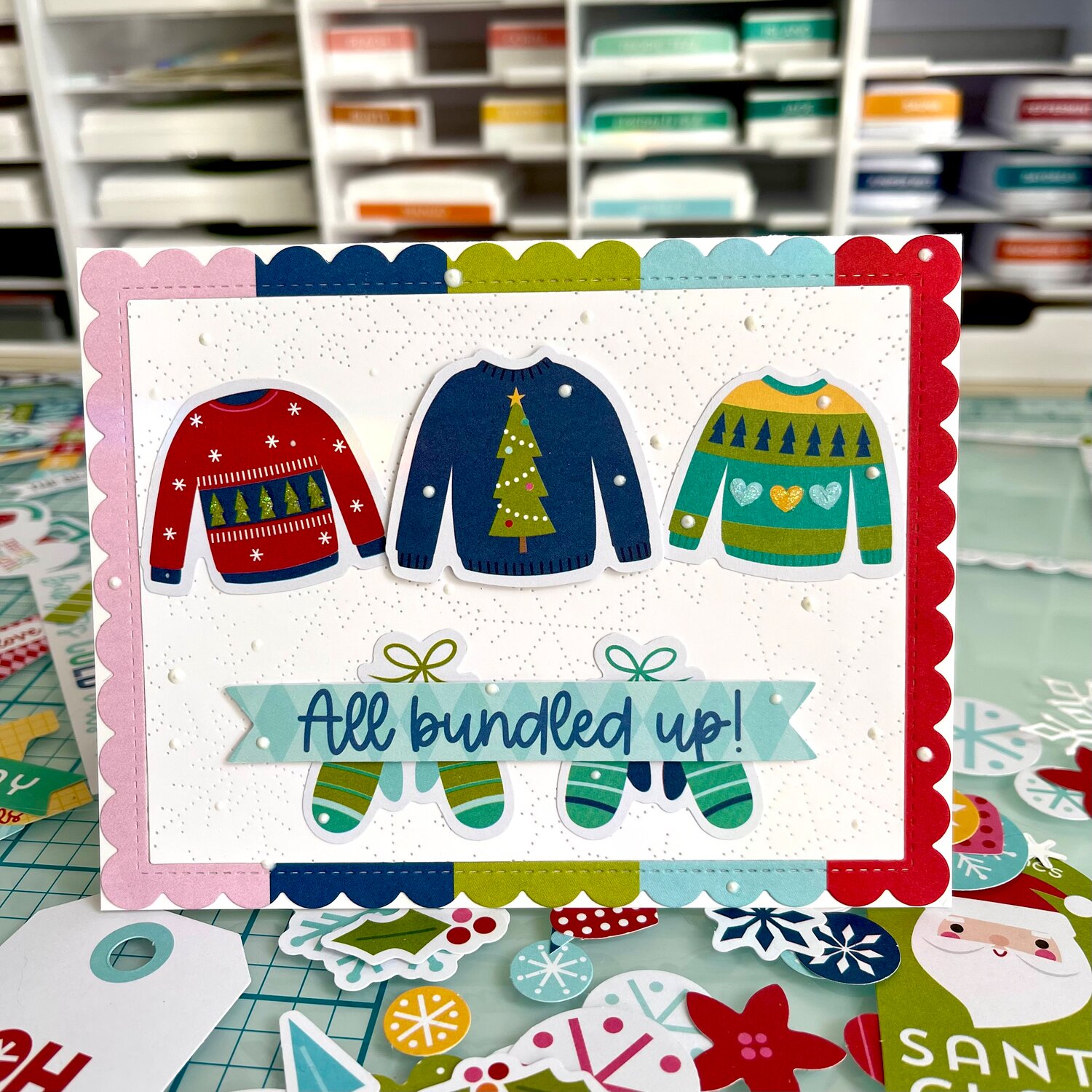 All bundled up - Project Idea - Scrapbook.com