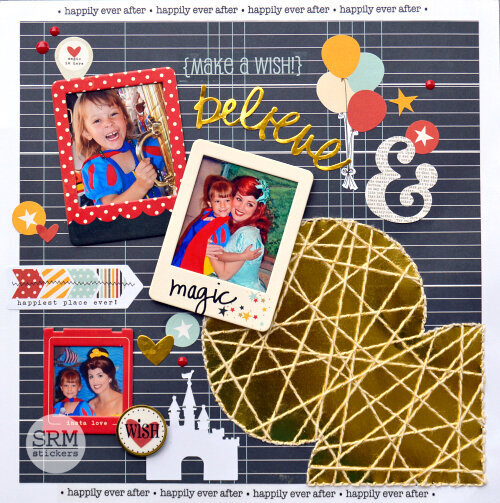 Disney Princess Layout - Project Idea - Scrapbook.com
