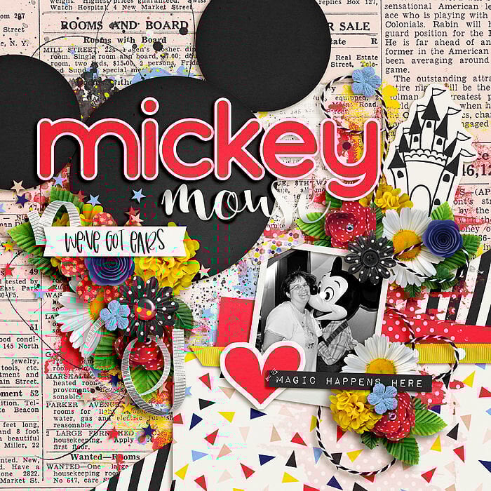Mickey Mouse - Project Idea - Scrapbook.com