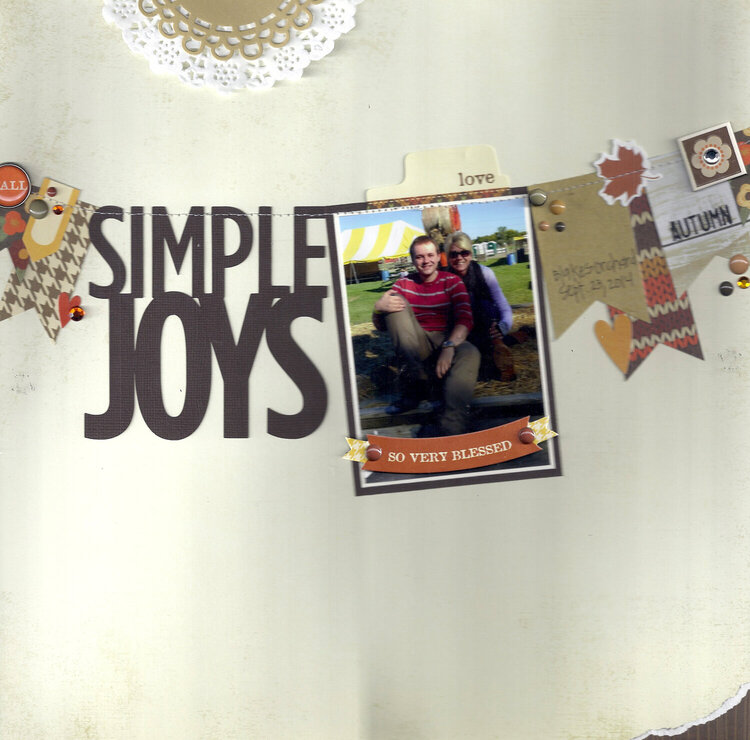 Simple Joys - Project Idea - Scrapbook.com