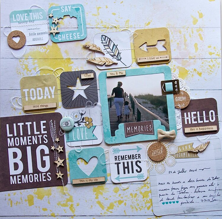 Little moments, big memories - Project Idea - Scrapbook.com