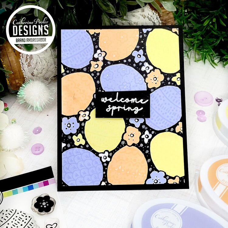 Blackout Spring Card for Catherine Pooler - Project Idea - Scrapbook.com