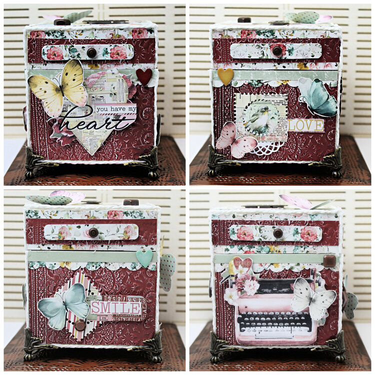 You Have My Heart Storage Box - Project Idea - Scrapbook.com