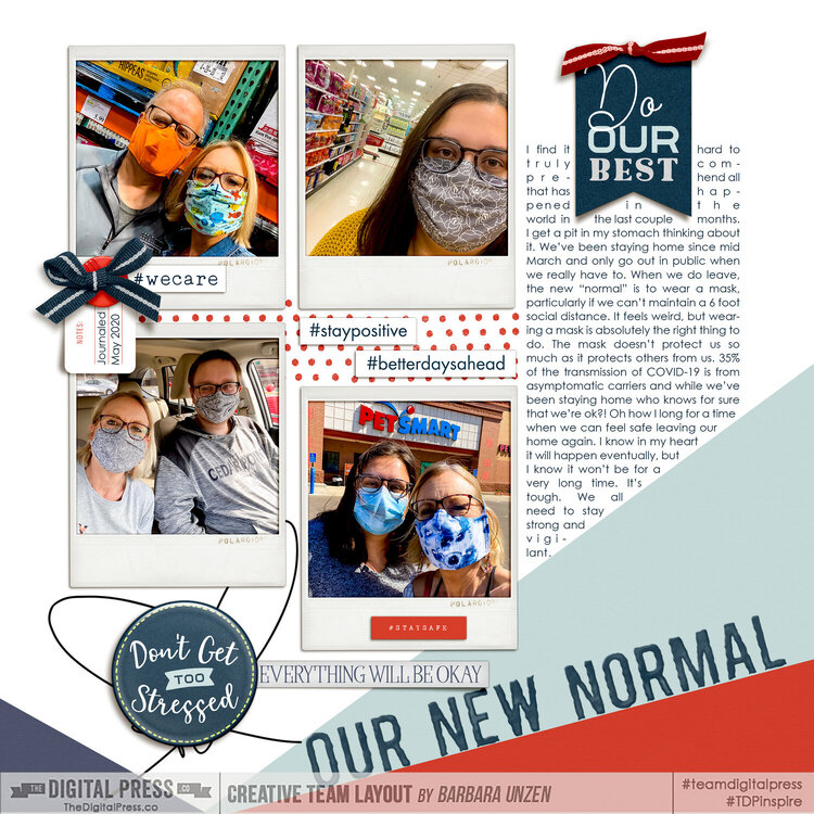 Our New Normal - Project Idea - Scrapbook.com