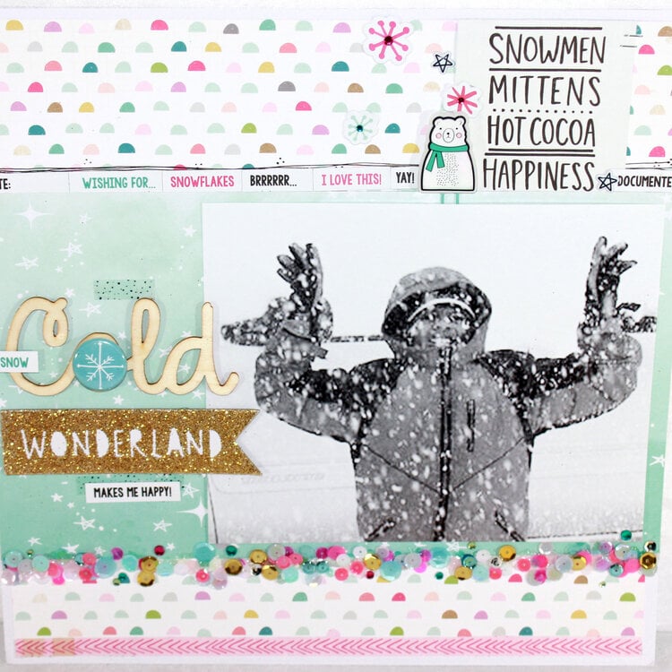 Project Ideas for Crate Paper - Snow and Cocoa Collection - 12 x 12 ...