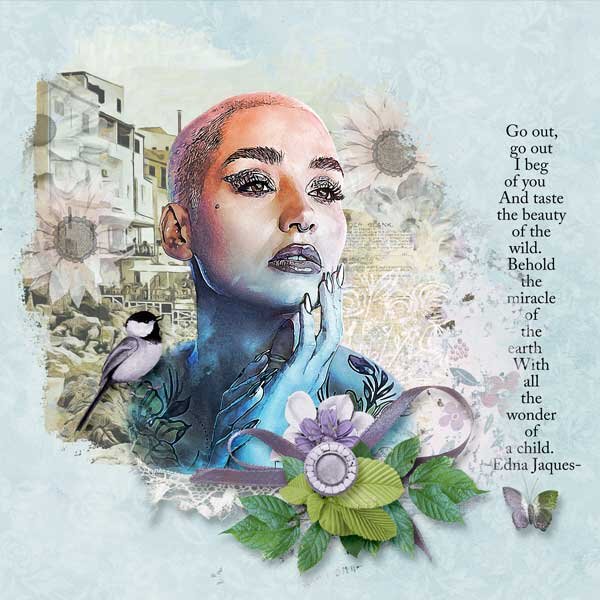 Mild Nature by Kakleidesigns - Project Idea - Scrapbook.com