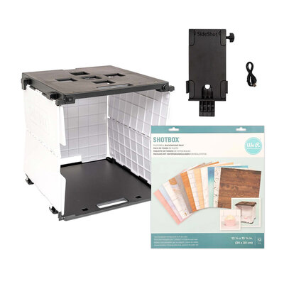 We R Memory Keepers - ShotBox Collection - Portable Photo Studio Kit ...