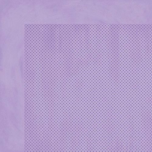 Bo Bunny Double Dot Designs Lavender Dot Paper
