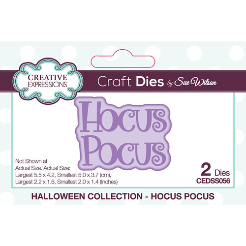 Creative Expressions - Craft Dies - Halloween - Shadowed Sentiments ...