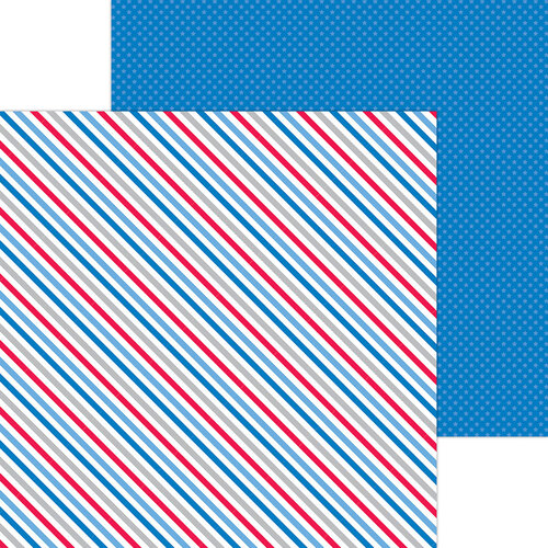 Doodlebug Design - Hometown USA Collection - 12 x 12 Double Sided Paper ...