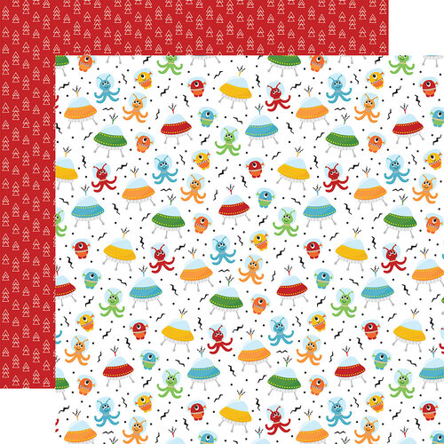 Friendly Aliens Paper - Echo Park - Scrapbook.com