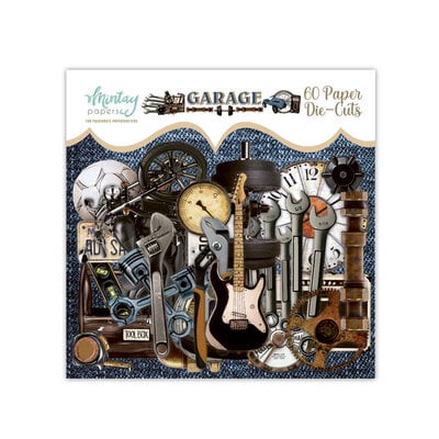 Mintay Papers - Garage Collection - Embellishments - Paper Elements