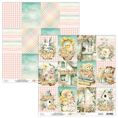 Mintay Papers - Spring Is Here Collection - 12 x 12 Double Sided Paper ...