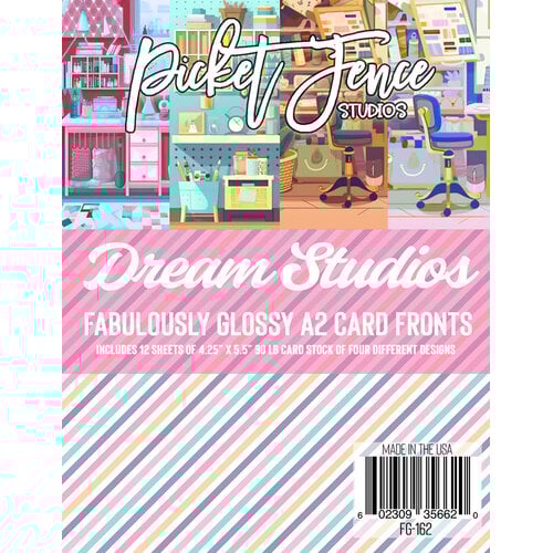 Picket Fence Studios - Fabulously Glossy A2 Card Fronts - Dream Studios