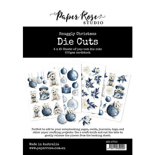 Paper Rose - Die Cuts - Snuggly Christmas | Scrapbook.com