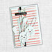 Paper Rose - Farmhouse Friends Collection - Dies - Bunny With Bow ...
