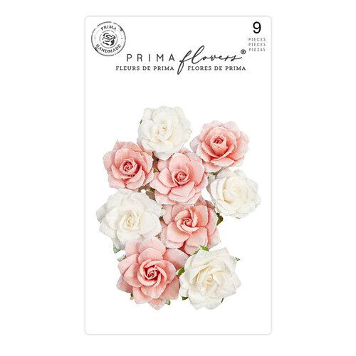 Prima - Love Notes Collection - Flower Embellishments - Beautiful Story
