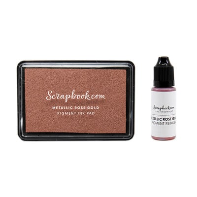 Scrapbook.com - Premium Pigment Reinker - Metallic Frost