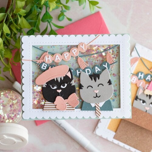 Decorative Die Set - Cat | Scrapbook.com