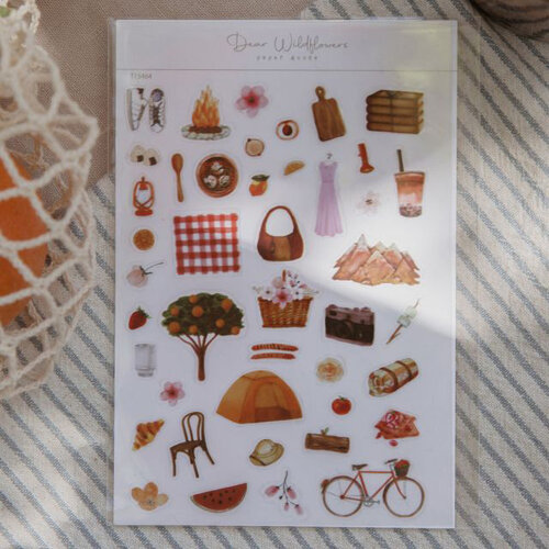 Dear Wildflowers - Stickers - Outdoorsy