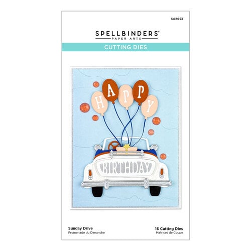 Spellbinders Flourished Fretwork Sunday Drive Etched Dies