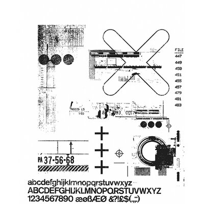 Stampers Anonymous Tim Holtz Field Notes Stamps