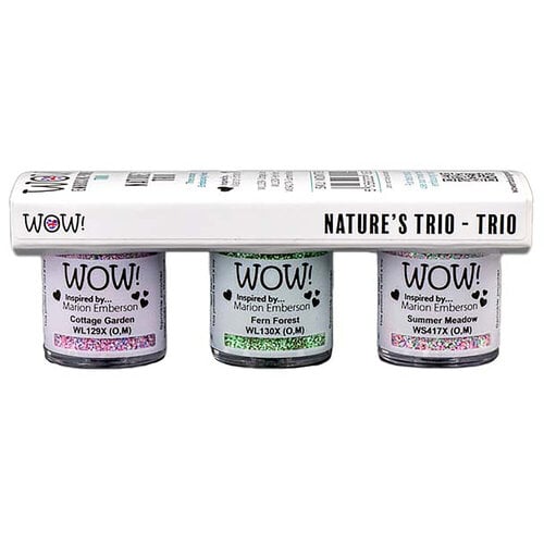 Wow! Embossing Powders - Trio Collection - Embossing Powder - Natures